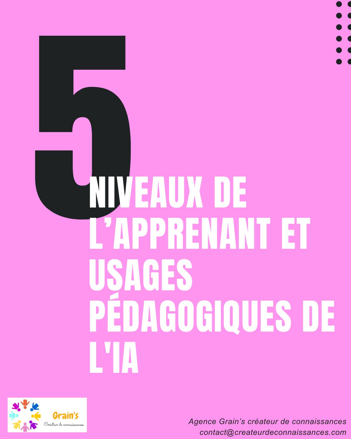 Adapter l’IA à chaque niveau d’apprentissage : Exploration des usages ...